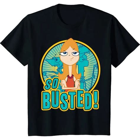 เสื้อยืดแขนสั้น คอกลม ผ้าฝ้าย พิมพ์ลายดิสนีย์ Phineas And Ferb So