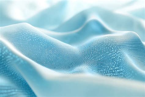 Fluid Waves Of Binary Code Create A Modern Tech Inspired Background In Soft Blue And White Hues