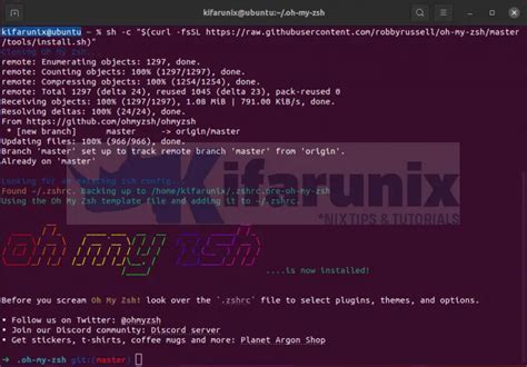 Install And Setup Zsh And Oh My Zsh On Ubuntu 2004ubuntu 2204