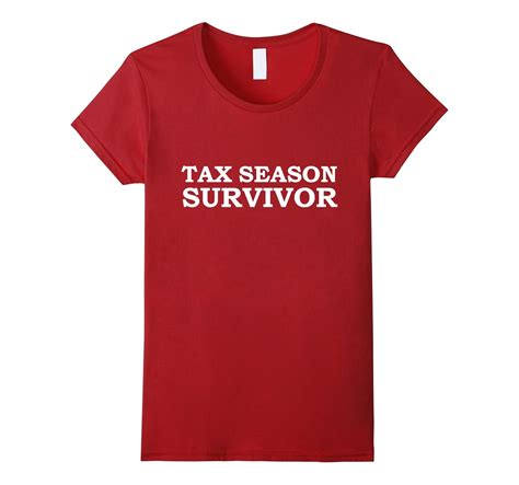 Funny Tax Season Survivor T Shirt Tax Preparer Accountant 4lvs