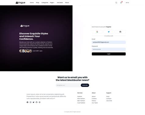 Vogue Nextjs Tailwind Css Fueling Ecommerce By Anirban00537 Codester