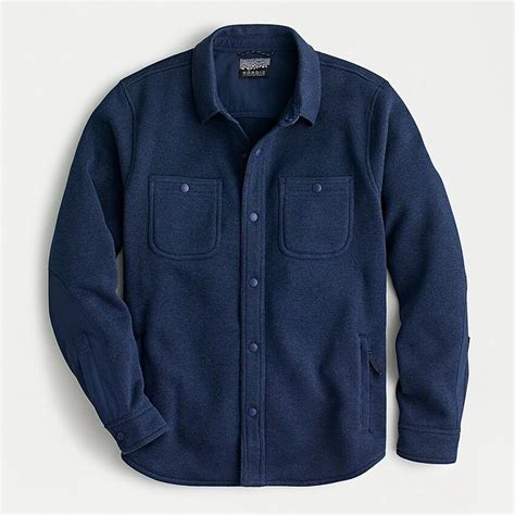 Jcrew Nordic Shirt Jacket In Polartec® Sweater Fleece Shirts Shirt