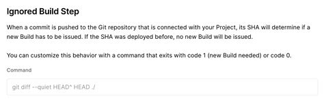 Quick Tip Deploy Only Modified Vercel Projects In A Turborepo Monorepo