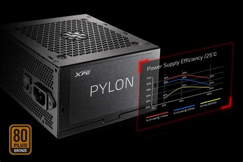 ADATA XPG PYLON 550W 80 PLUS BRONZE POWER SUPPLY Laptop Lk