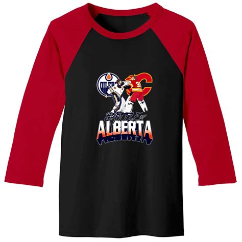 Battle Of Alberta A Battle Of Alberta A Battle Of Alberta Baseball Tees
