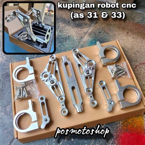 Jual Breket Lampu Robot Cnc M1speed Set Plat Nomor As 31 Kupingan Cb Cnc M1 Speed Shopee Indonesia