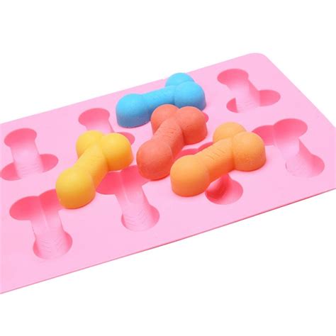 Sexy Penis Cake Mold For Soap Birthday Ice And Soap 8 Penis Shape