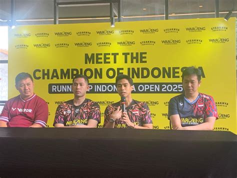 Terima Bonus Rp100 Juta Usai Jadi Runner Up Indonesia Open 2025, Sabar Reza Makin Semangat Kejar ...