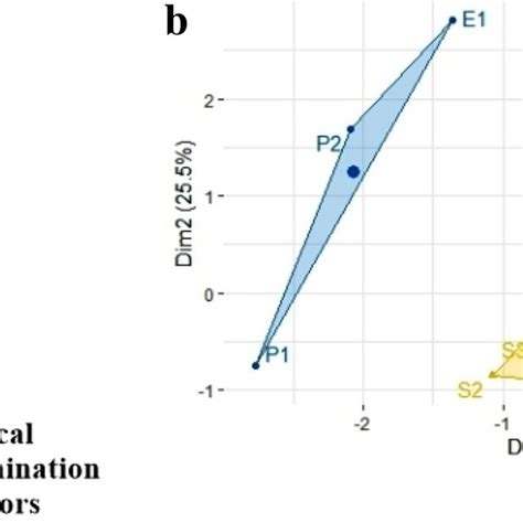 Multiple Factor Analysis Mfa Results In The Factorial Plane Dim