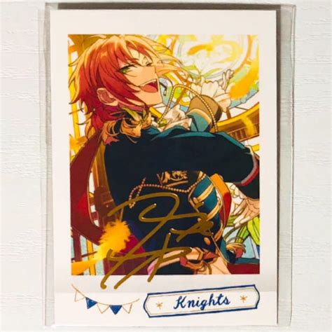 新品★あんスタ【月永レオ】箔押し★ぱしゃこれ★idol★ver7 メルカリ