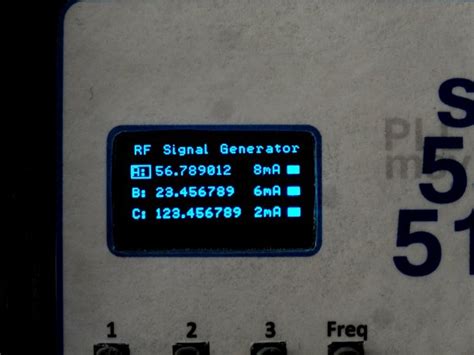 Portable Keypad Si5351a Signal Generator With Am