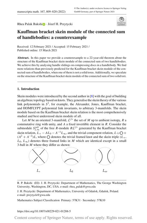 Kauffman Bracket Skein Module Of The Connected Sum Of Handlebodies A