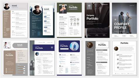 자기소개 프로필 양식 이걸로 종결 Ppt 템플릿 스토어 디자인킵