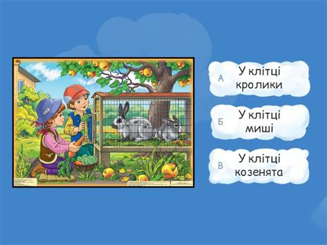 Розуміння прочитаного Quiz