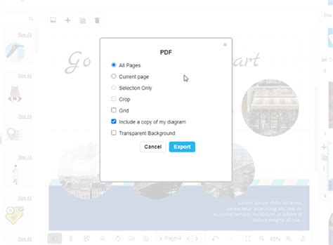 Saving Your Design To PDF