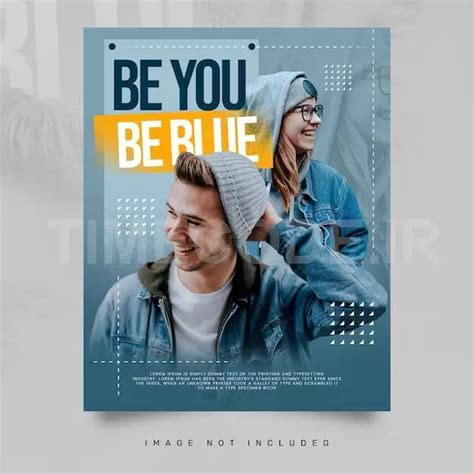 دانلود فایل لایه باز پست اینستاگرام Social Media Instgram Template تایم کد