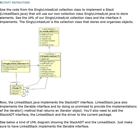 Solved Use The Code From The Singlylinkedlist Collection Chegg