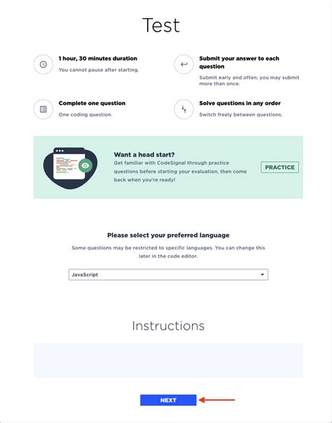 Taking An Assessment On Codesignal Codesignal Knowledge Base