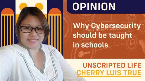 why cybersecurity should be taught in schools