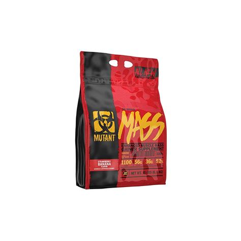 Pvl Mutant Mass 6800g Strawberry Banana