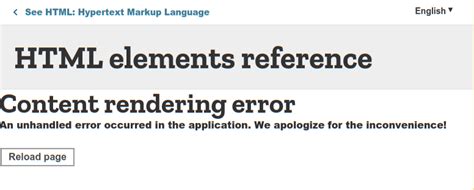 A Couple Of Common Docsets Result In Content Rendering Error · Issue