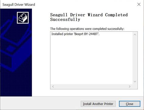 Install Seagull Driver On Windows Ayin Qirui Beeprt