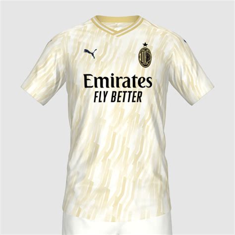 AC Milan Away Concept 2024 25 FIFA Kit Creator Showcase