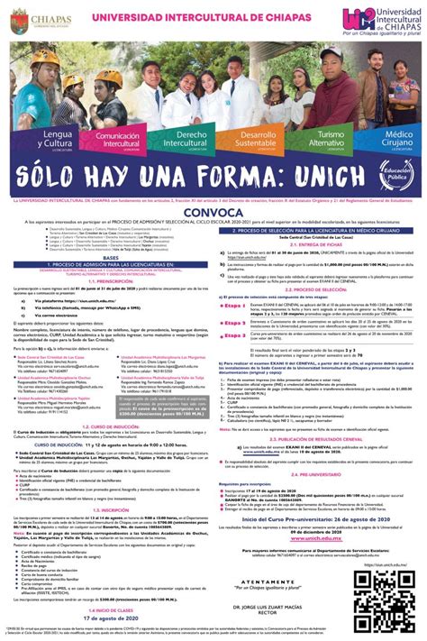 Convocatoria2020 Unich