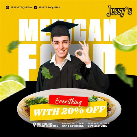 Celebrate Your Graduation At Jessys 🌟 Taqueria Jessys