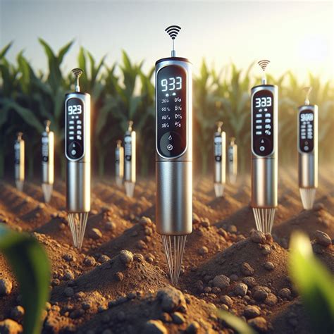 Wireless Soil Moisture Sensors Smart Irrigation Systems For Soybean