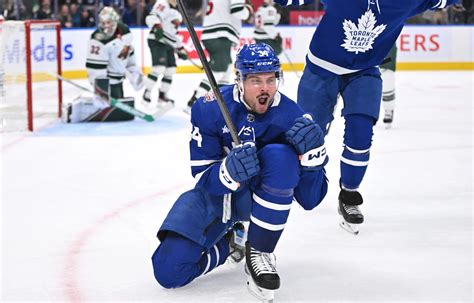 Toronto Maple Leafs Auston Matthews Scores Second Hat Trick In Second
