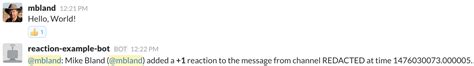 Hubot Slack Reaction Example Cdn By Jsdelivr A Free Fast And