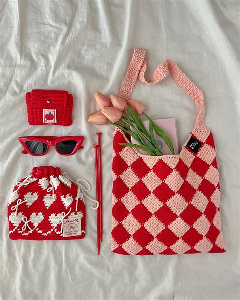 코바늘 하우스오브지원 코바늘가방 손뜨개 코바늘모자 🇰🇷 루피 코바늘 미니 슬링백 Diy 패키지가 업데이트