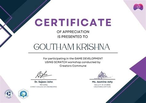 Goutham Krishna On Linkedin Attended A Workshop On Game Development Using Scratch