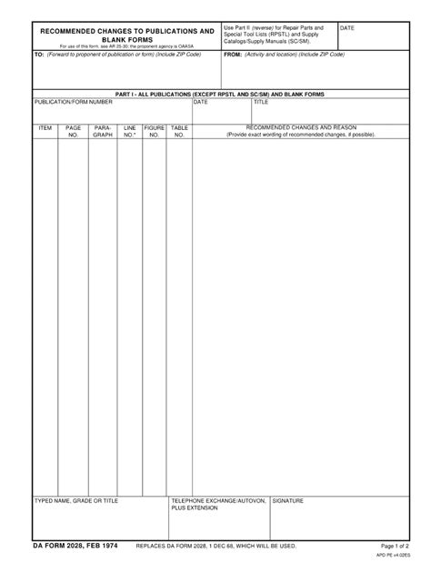 Da 2028 Form Fill Online Printable Fillable Blank Pdffiller