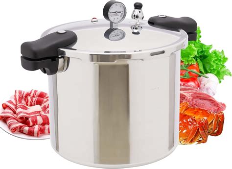 Tfcfl 23 Quart Pressure Canner Pressure Cooker With Gauge Explosion