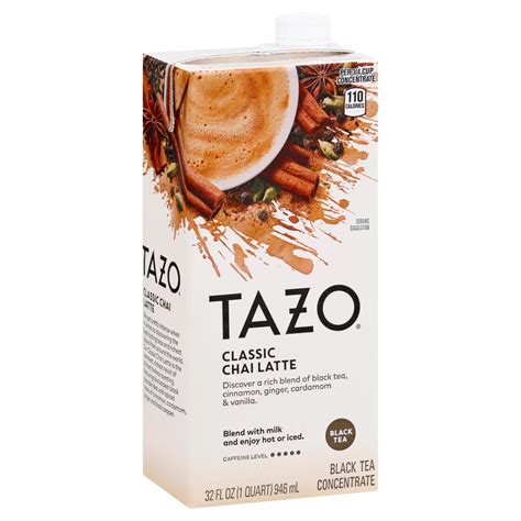 Tazo Classic Chai Latte Shop Tea At H E B