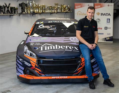 Jānis Baumanis Ar Rx Team Latvia Prezentē šīs Sezonas Auto Latvijas Automobiļu Federācija
