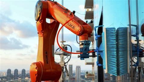 Robot Vệ Sinh Cửa Sổ Cho Các Tòa Nhà Cao Tầng đầu Tiên Trên Thế Giới
