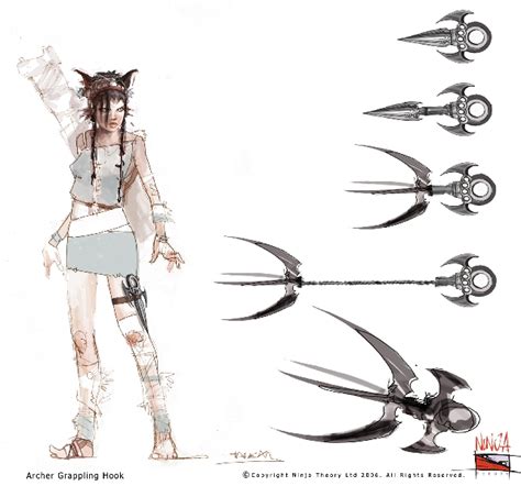 Nariko Heavenly Sword Concept Art