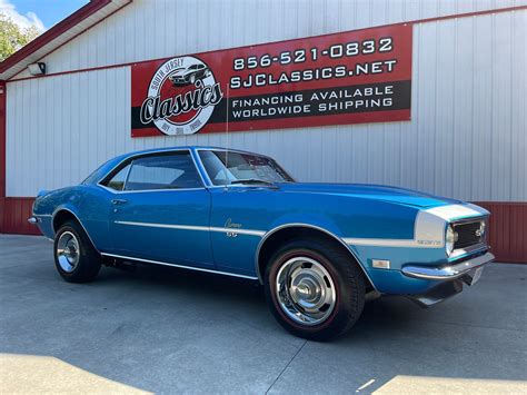 1968 Camaro Ss Blue