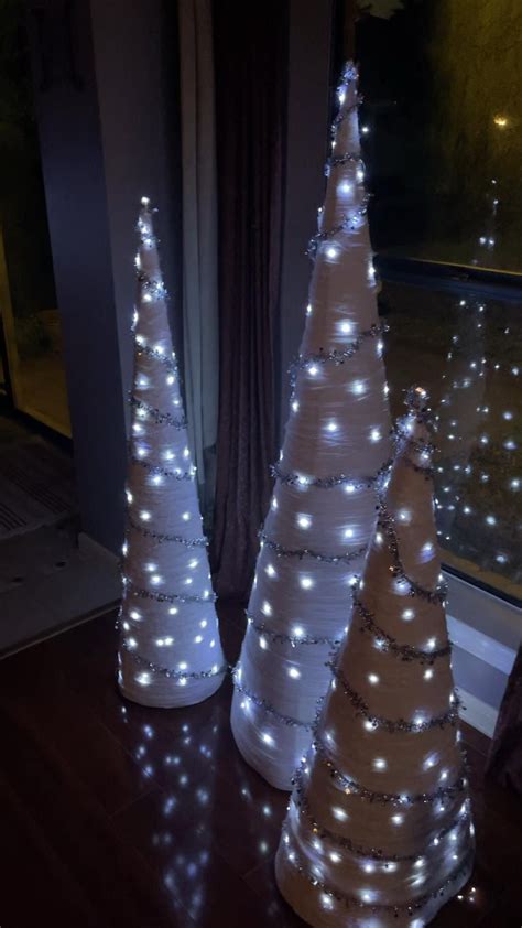 Diy Glitter Cone Trees Artofit