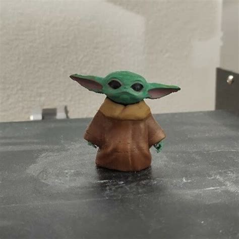 Download Stl File Grogu • 3d Printable Design ・ Cults