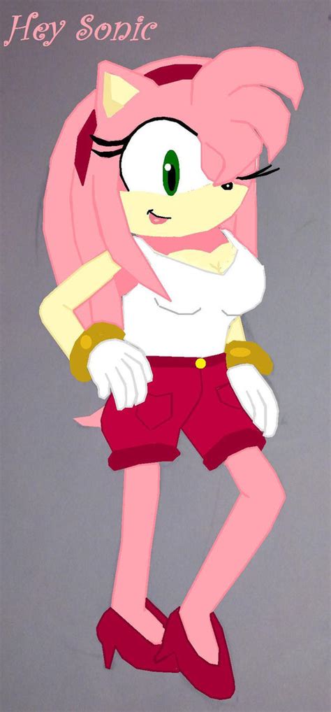 Amy Rose Sexy Rose By Oh Life On Deviantart