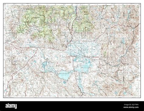 Burns Oregon Map Cut Out Stock Images And Pictures Alamy
