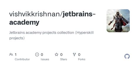 Github Vishvikkrishnanjetbrains Academy Jetbrains Academy Projects