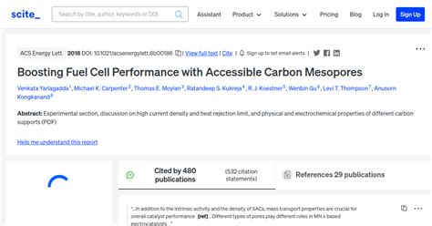 Boosting Fuel Cell Performance With Accessible Carbon Mesopores