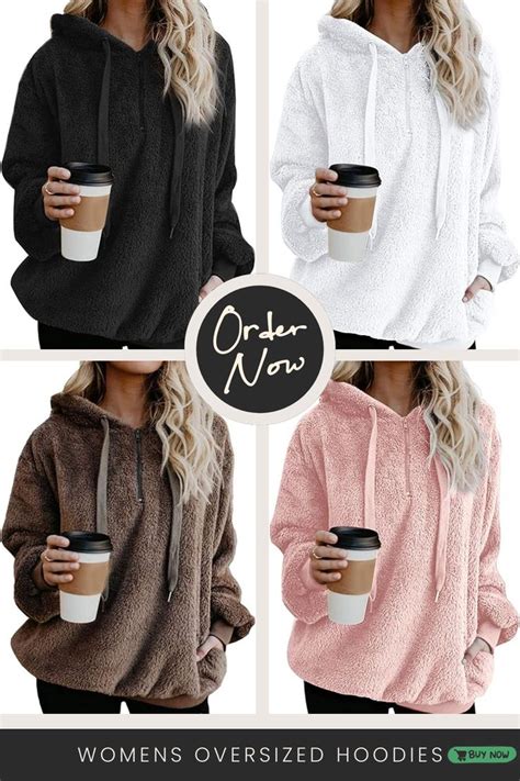 Womens Oversized Hoodiestotal 23 Colorsspendex And Polyesterspecial For