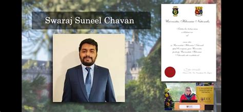 Swaraj Chavan On Linkedin Graduated Virtualgraduation Masters Ucc