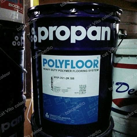 Jual Propan Polyfloor Epoxy Sealer Pfp 261 2k Sb 5kg Set Jakarta Barat Toko Cat Vito Colour